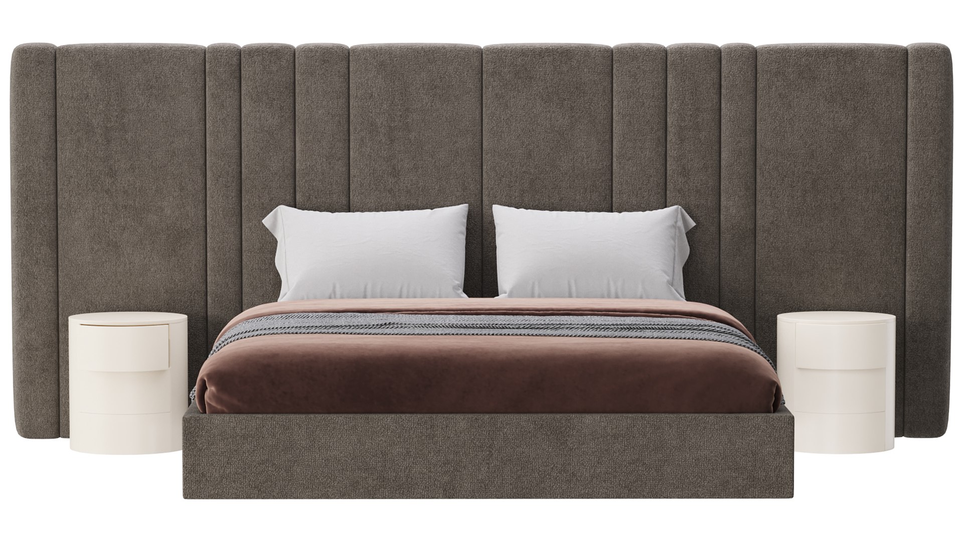 Dharmi Bed 3D Model - TurboSquid 2191976