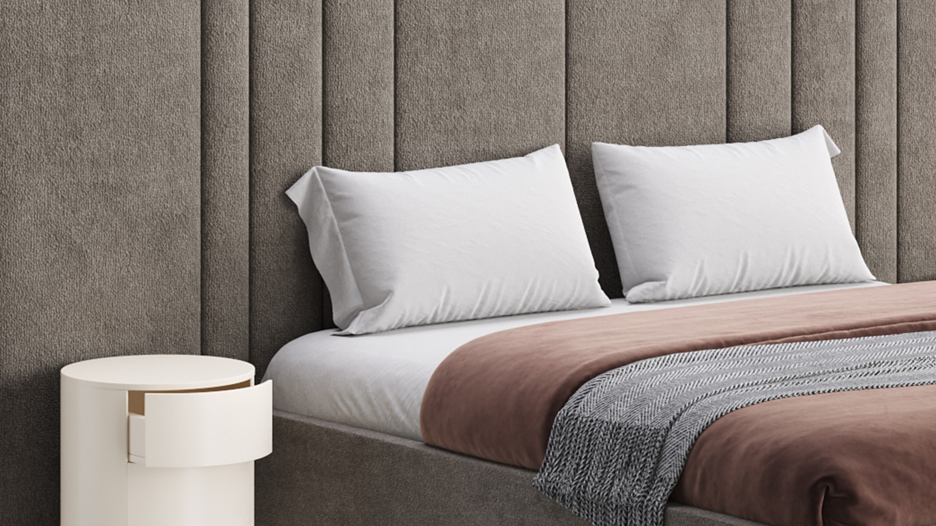 Dharmi Bed 3D Model - TurboSquid 2191976