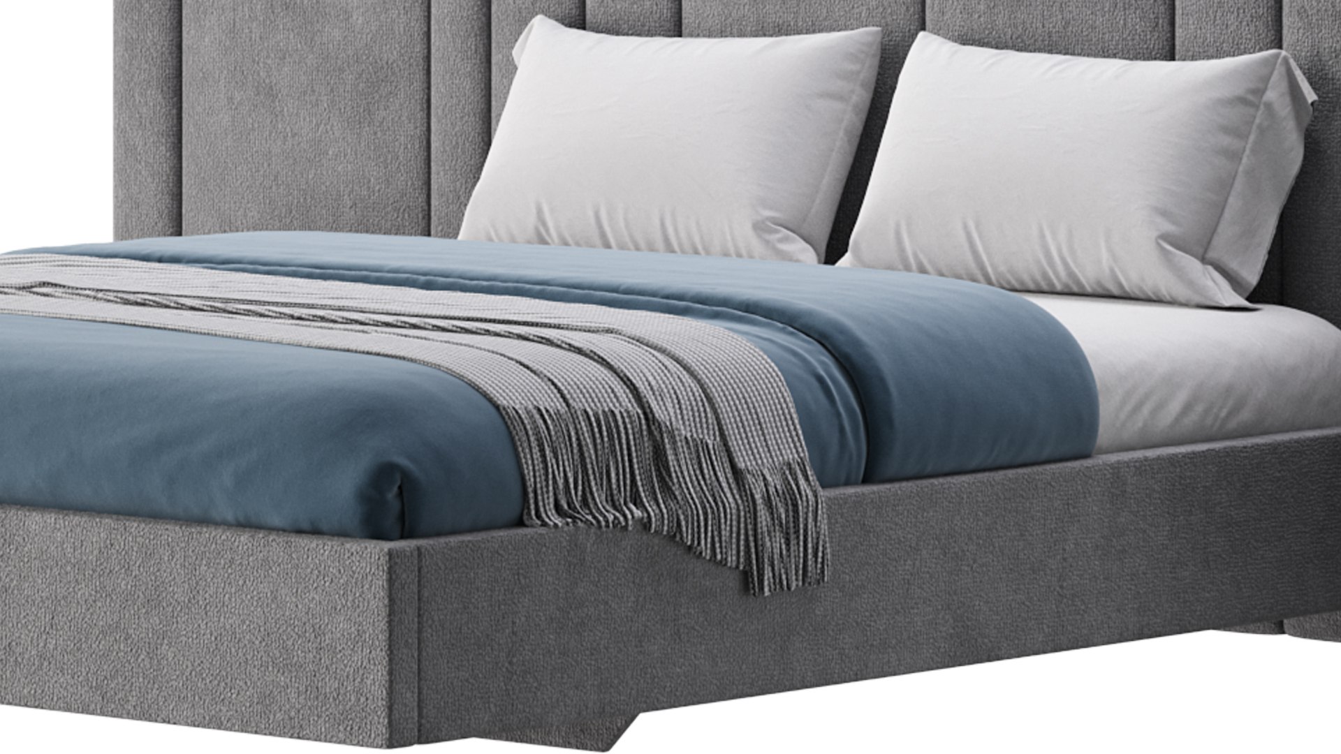 Dharmi Bed 3D Model - TurboSquid 2191976