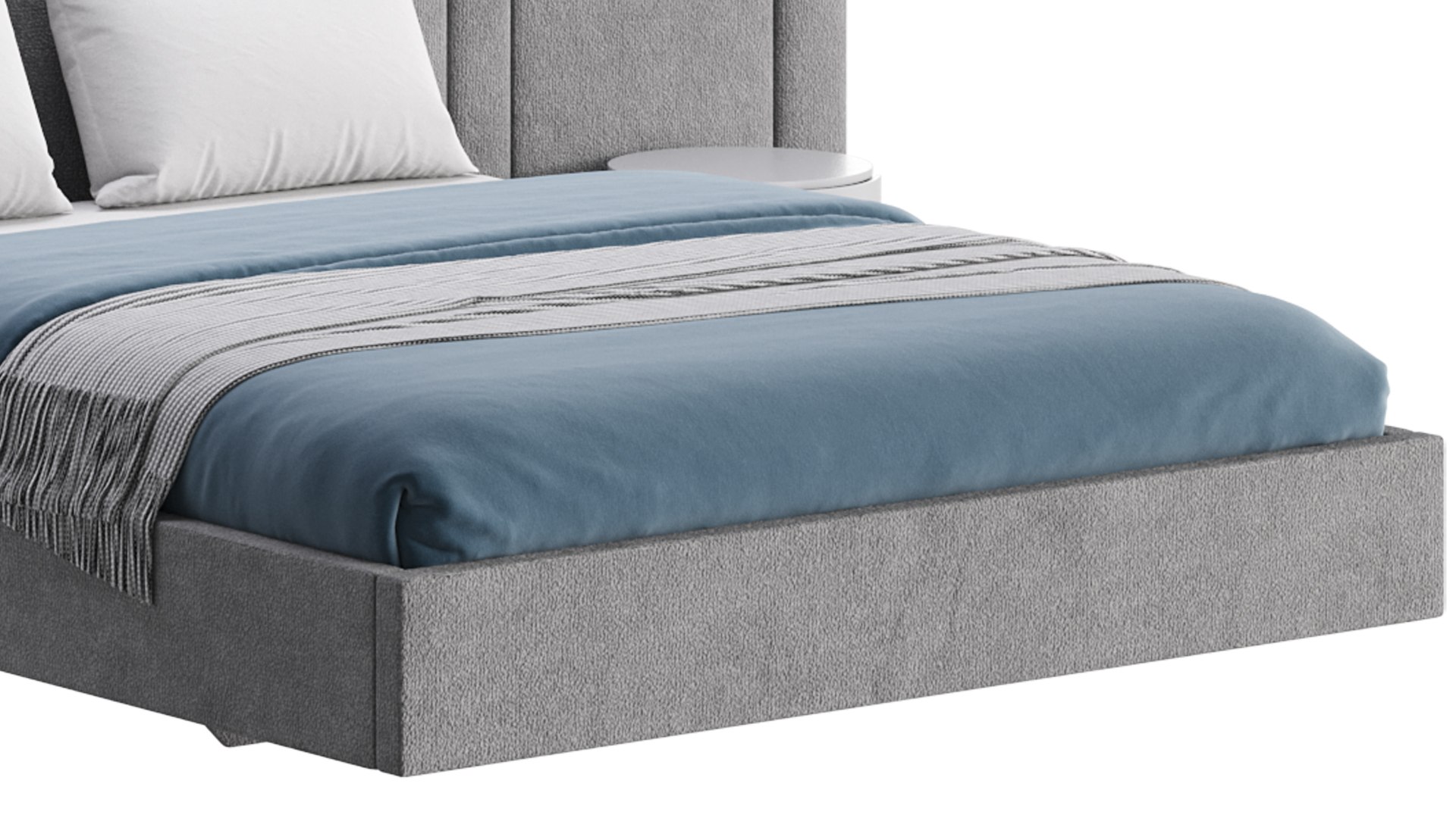 Dharmi Bed 3D Model - TurboSquid 2191976