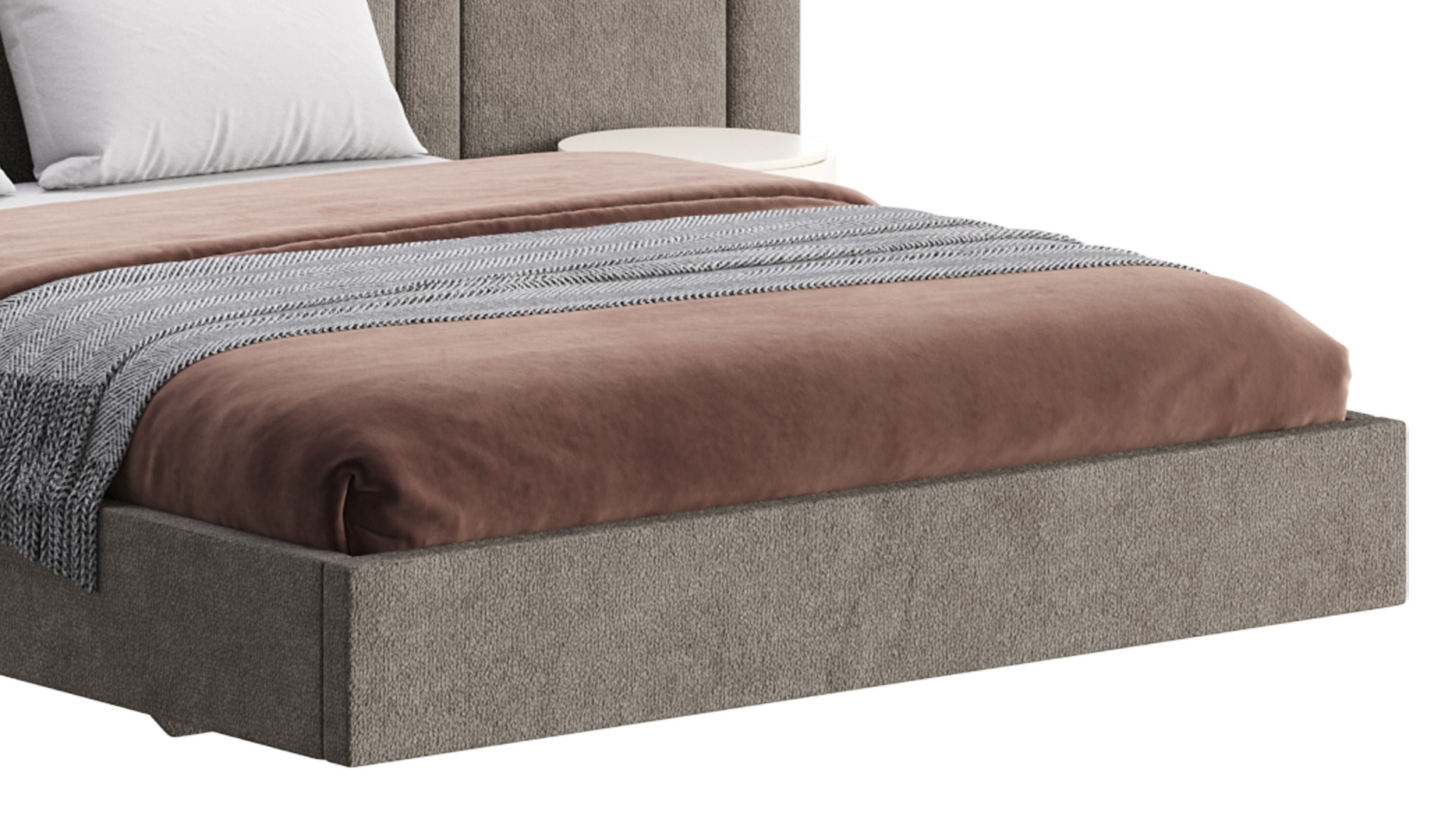 Dharmi Bed 3D Model - TurboSquid 2191976