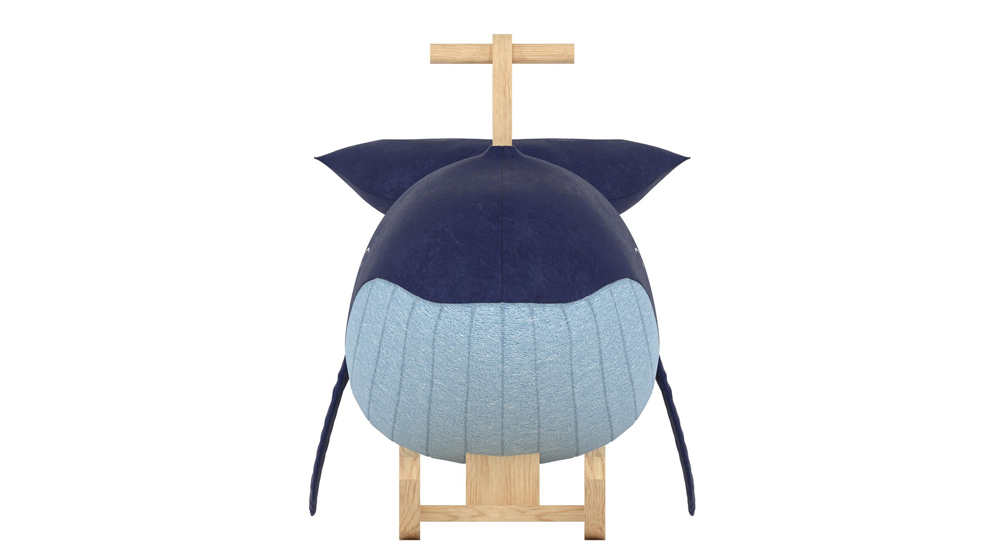 Crate And Barrel Whale Toddler Rocker Toy 3D Model - TurboSquid 2194156