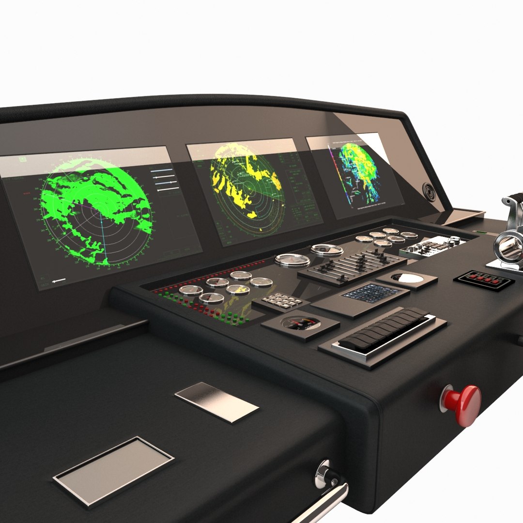 Yacht Control Panel 3d Max