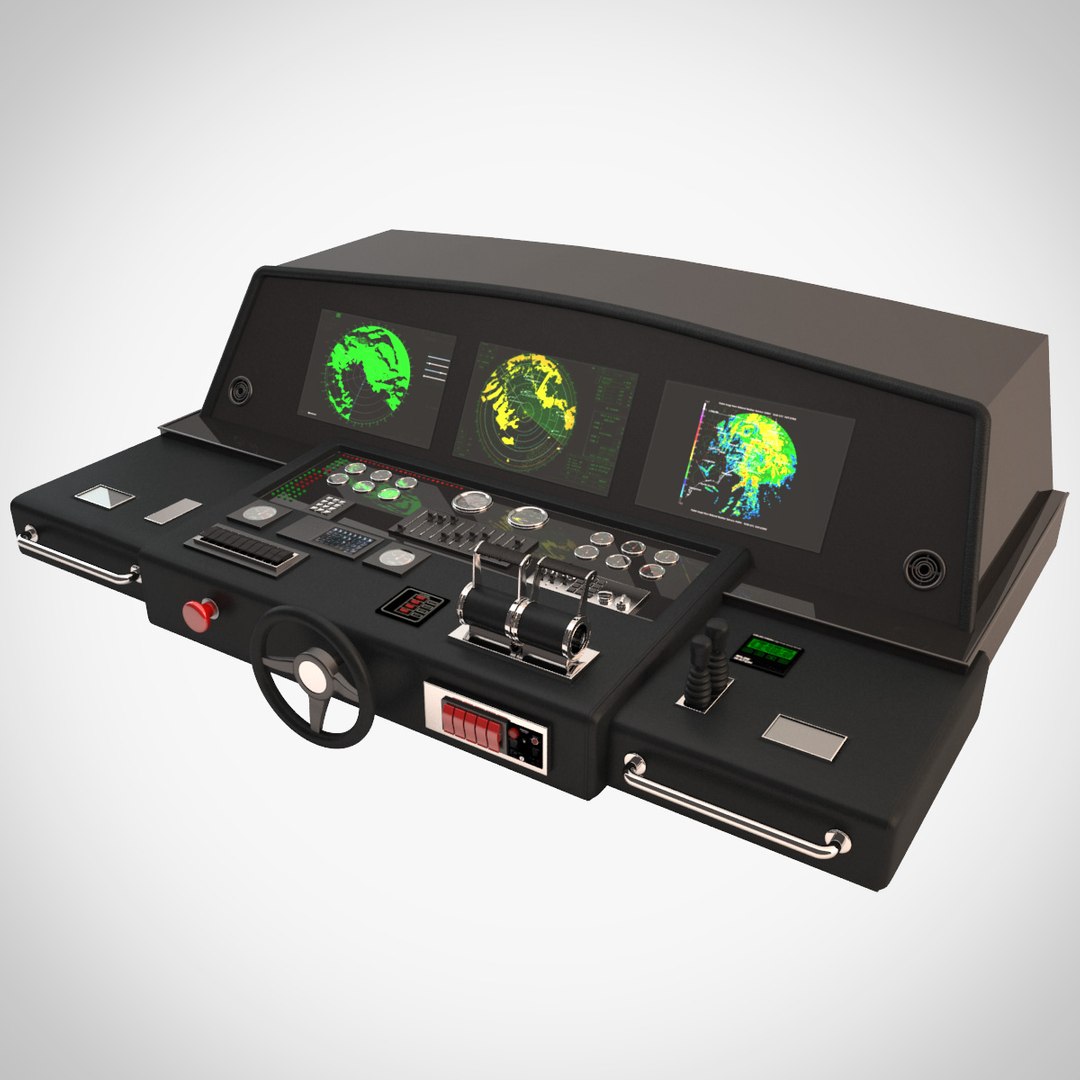 Yacht Control Panel 3d Max