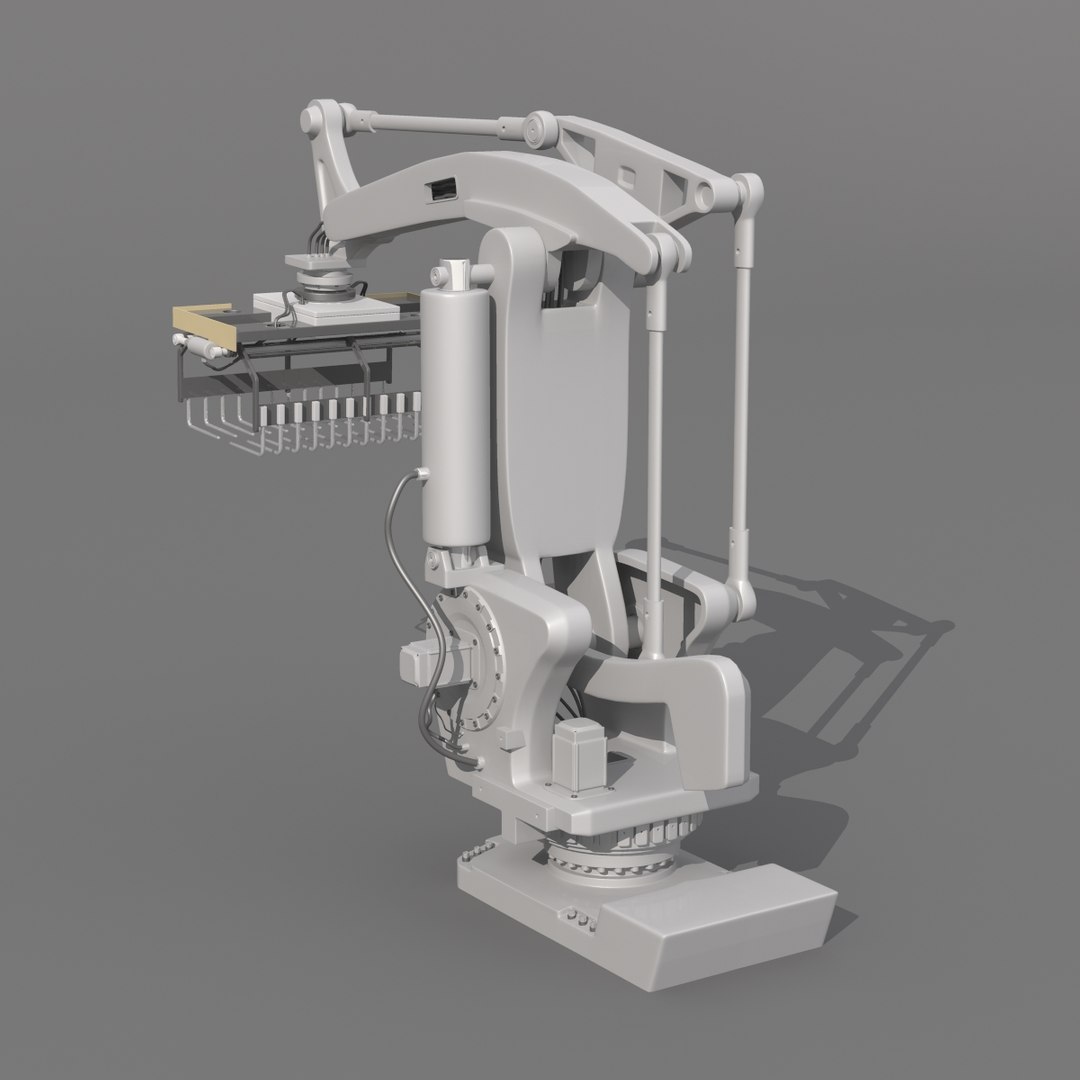 3d Model Industrial Robot