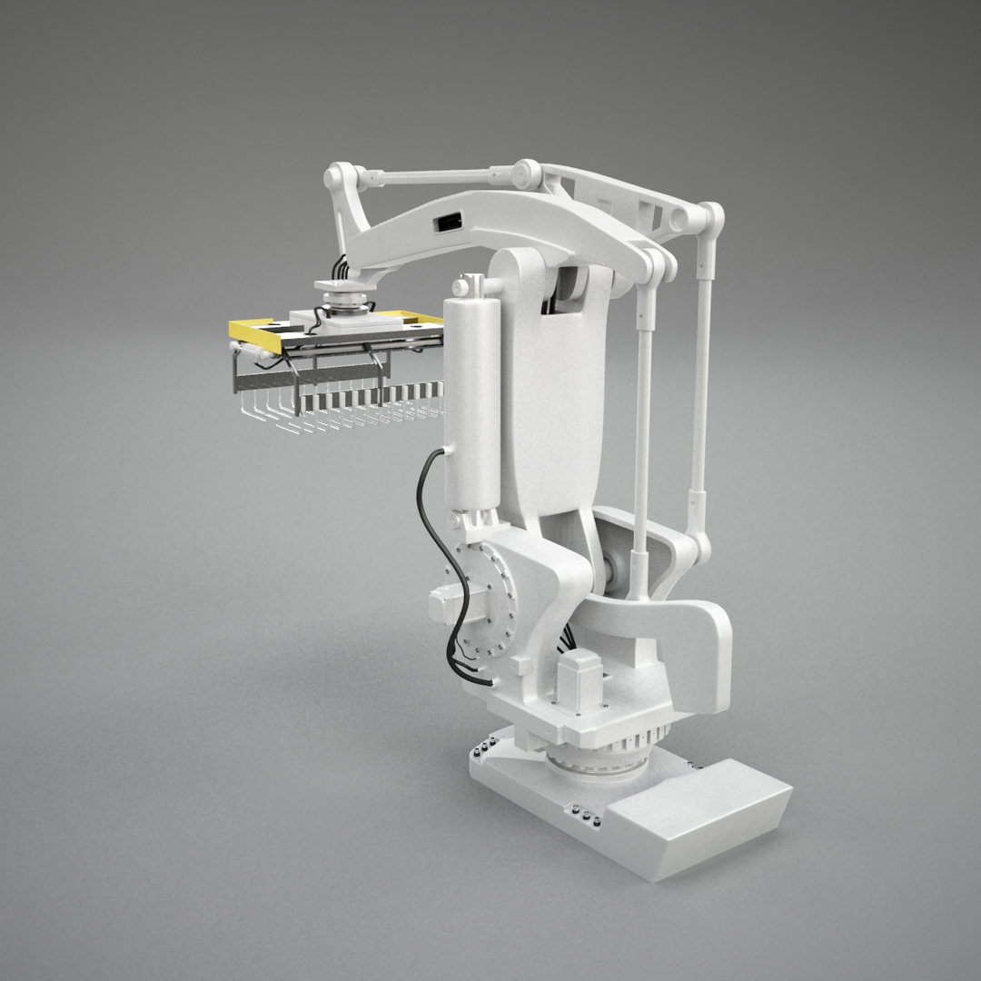 3d Model Industrial Robot