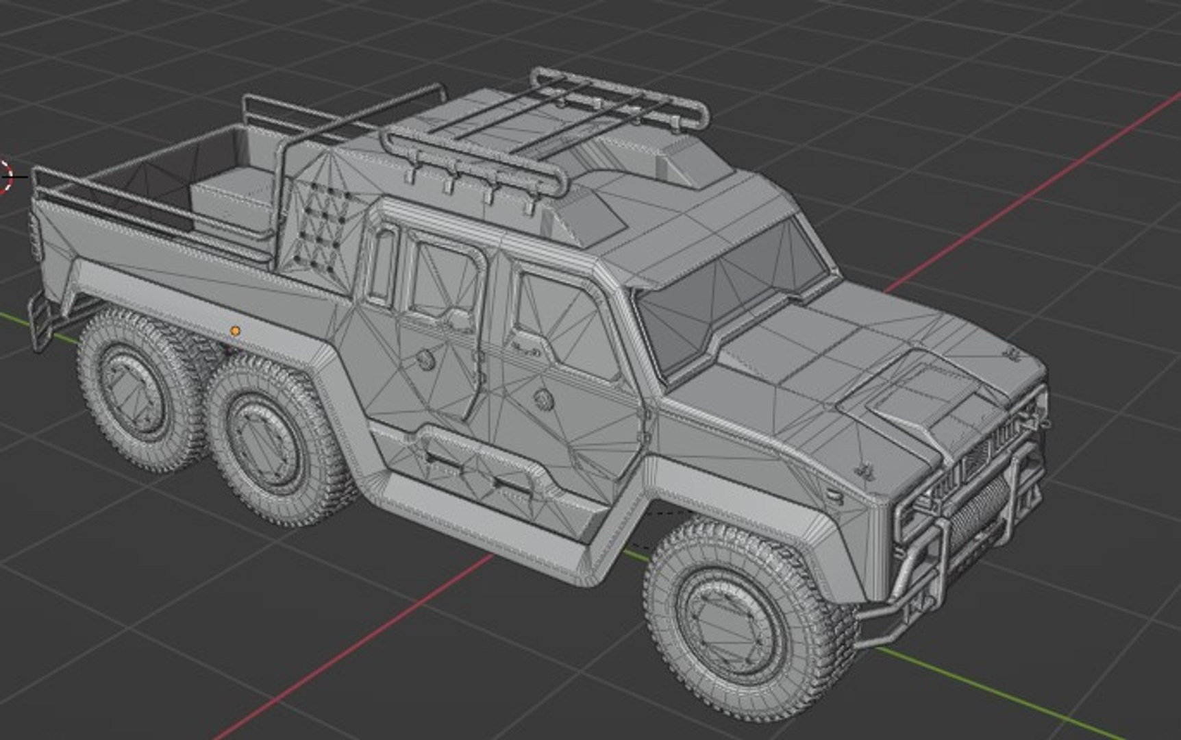 3D Sci-Fi Jeep - TurboSquid 2062906