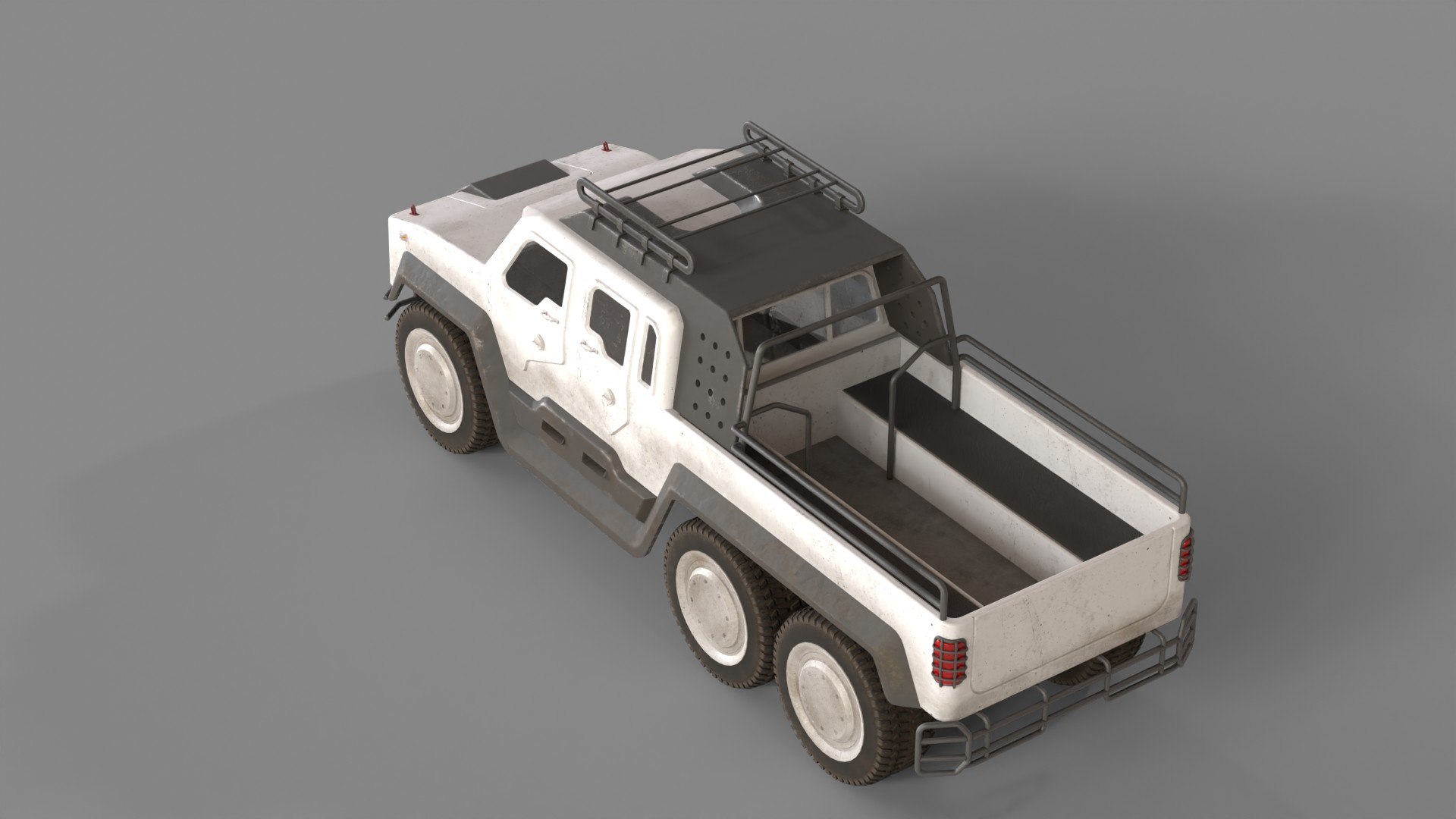 3D Sci-Fi Jeep - TurboSquid 2062906
