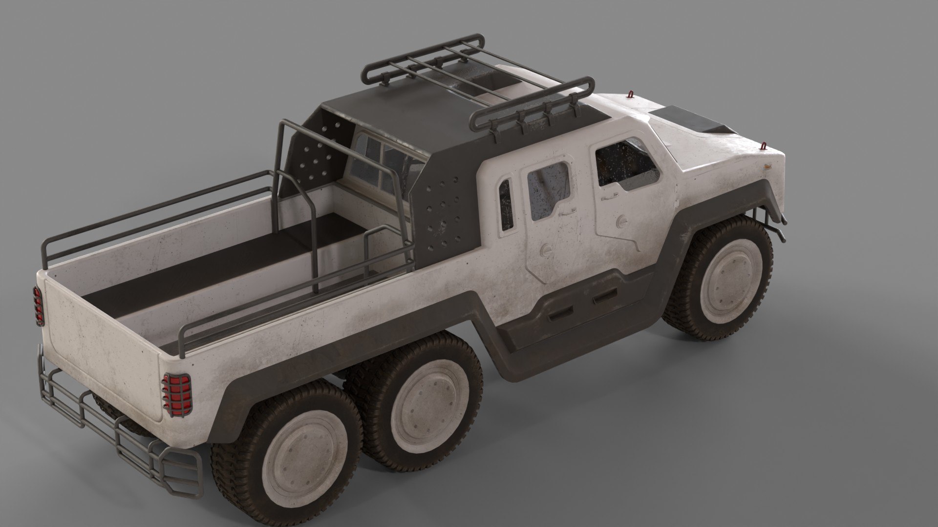 3D Sci-Fi Jeep - TurboSquid 2062906