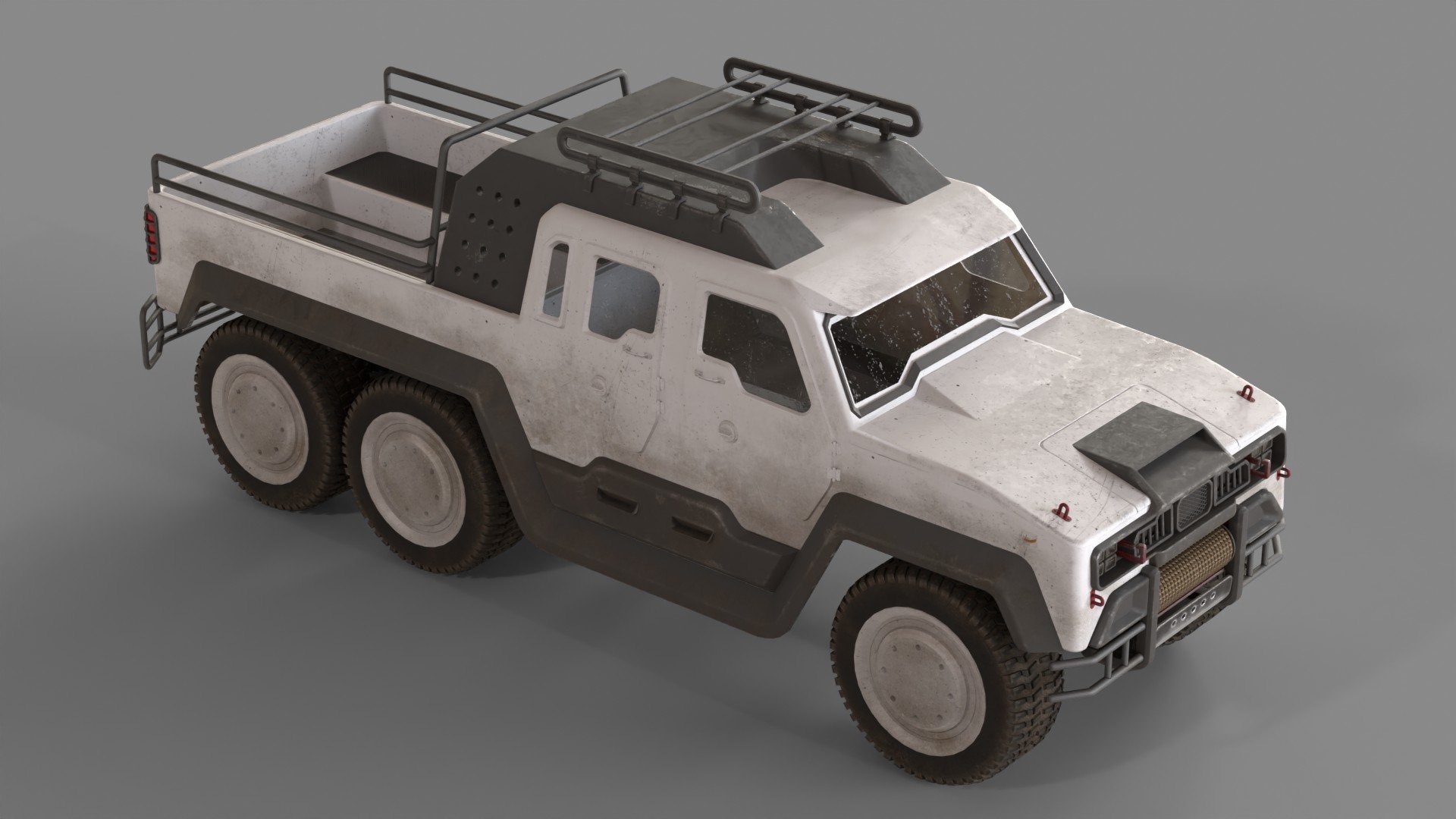 3D Sci-Fi Jeep - TurboSquid 2062906