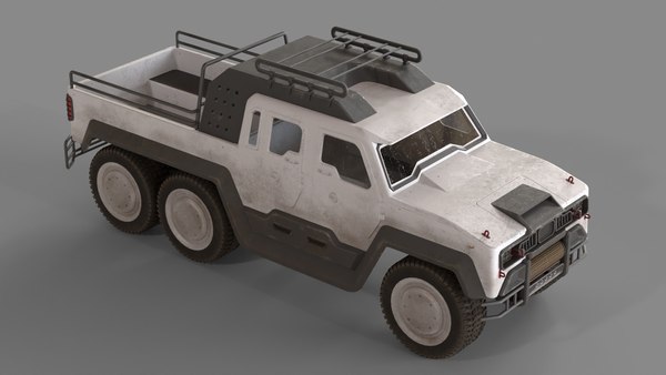 modelo 3d Sci-Fi Jeep - TurboSquid 2062906
