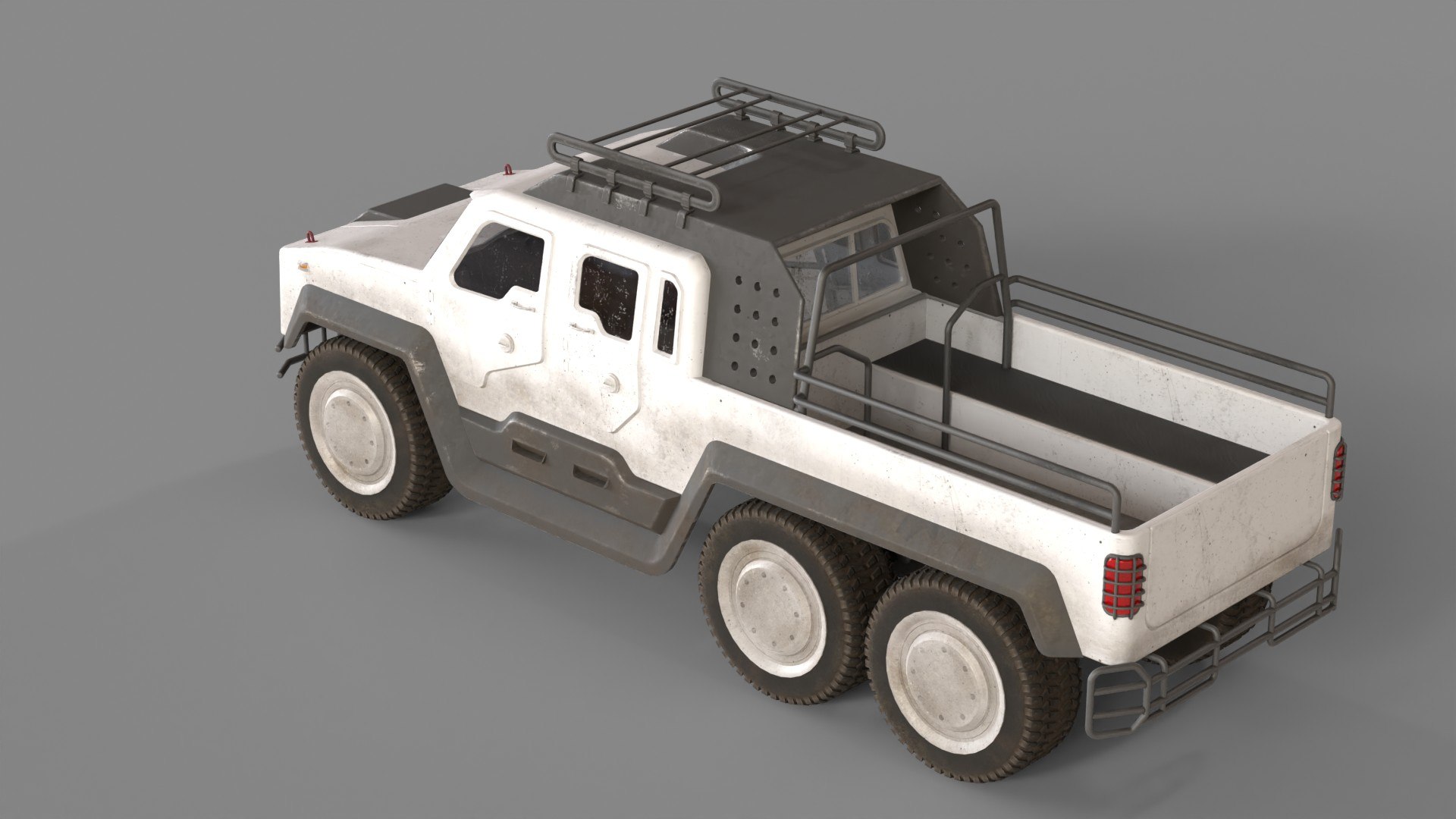 3D Sci-Fi Jeep - TurboSquid 2062906