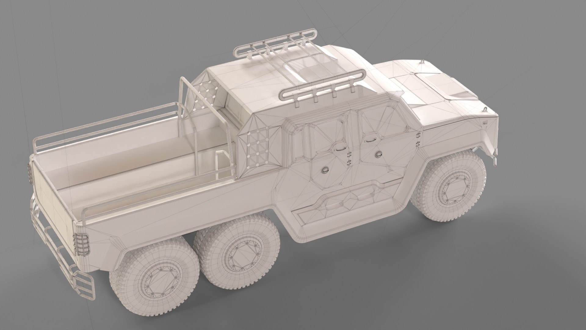 3D Sci-Fi Jeep - TurboSquid 2062906