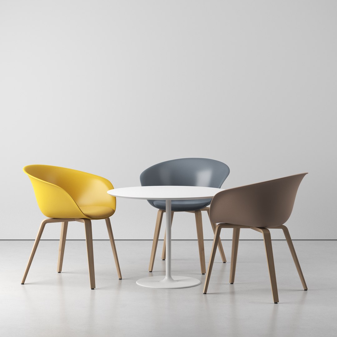 3D Arper Duna Model - TurboSquid 1374681