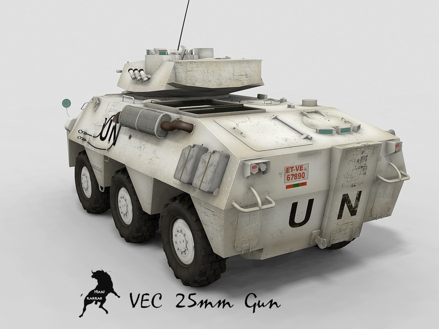 3d Model Vec