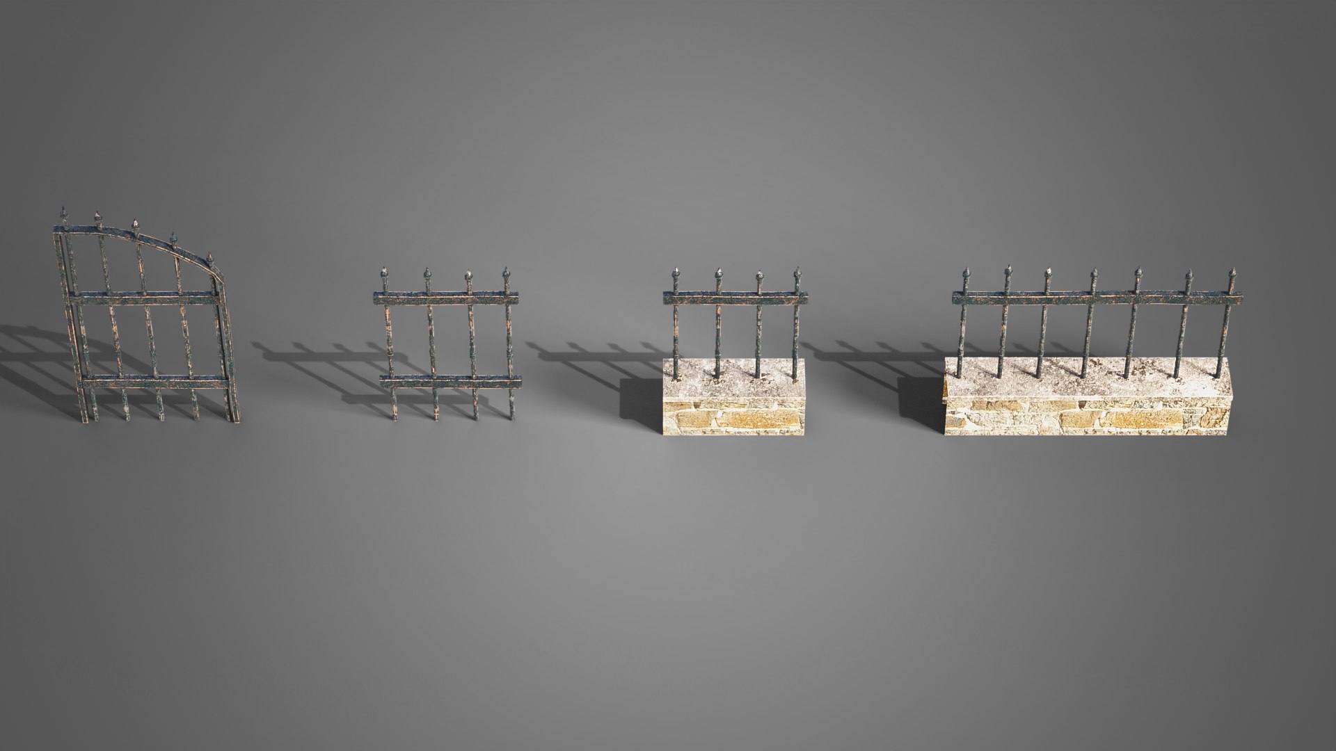 Graveyard Set 3D Model - TurboSquid 2021212