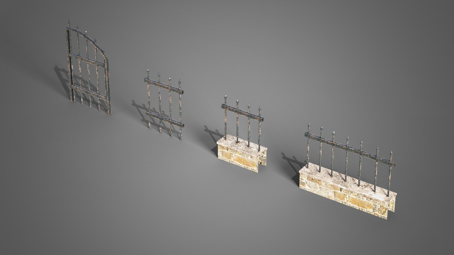 Graveyard Set 3D Model - TurboSquid 2021212