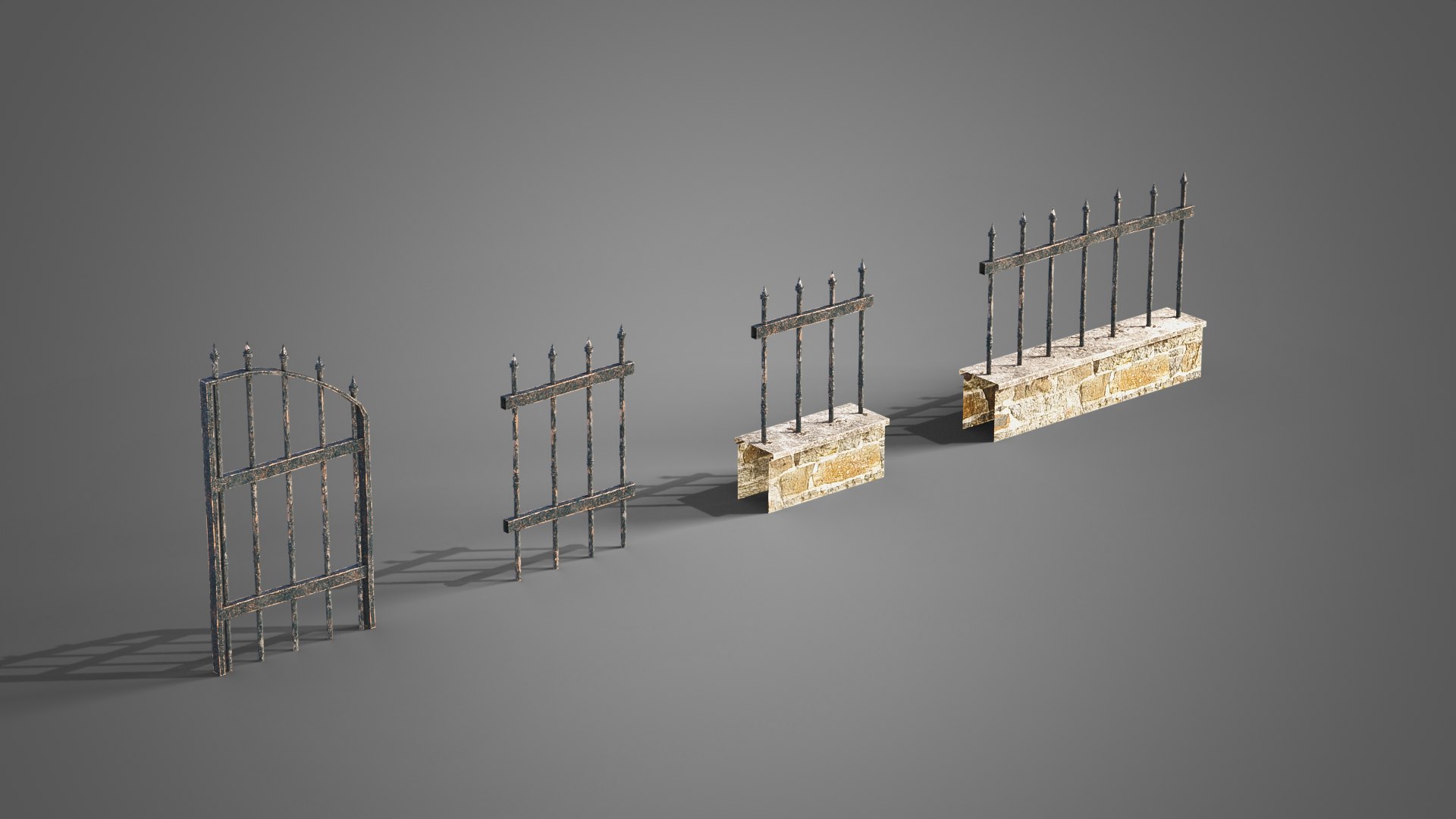 Graveyard Set 3D Model - TurboSquid 2021212