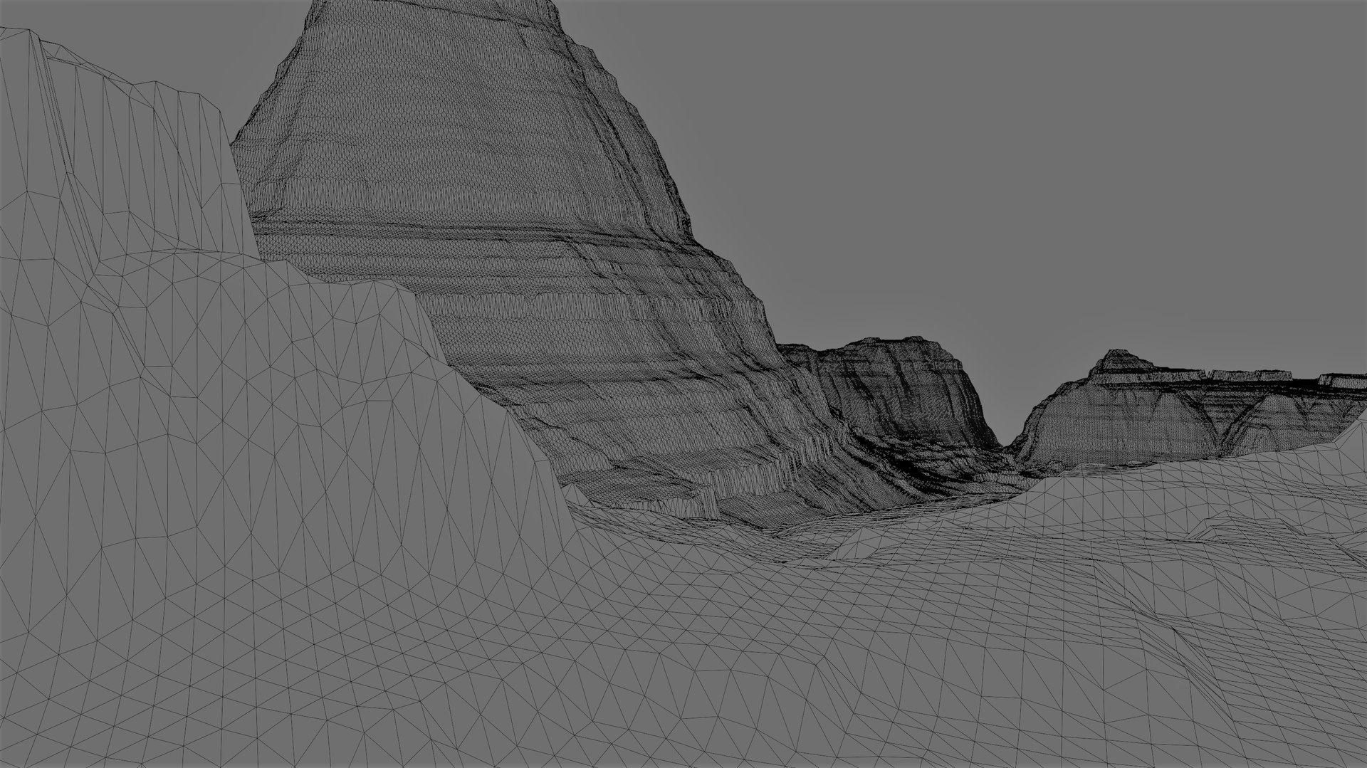 8K Detailed Cliff Landscape 3D - TurboSquid 1811959