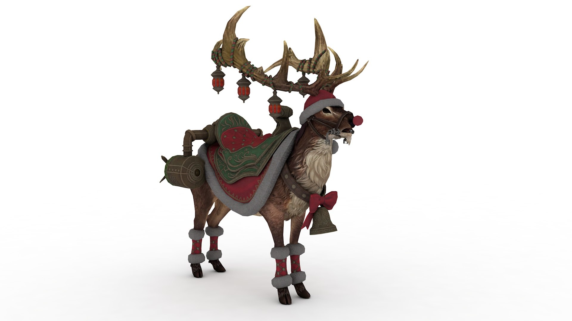 Reindeer 3D Model - TurboSquid 2391627