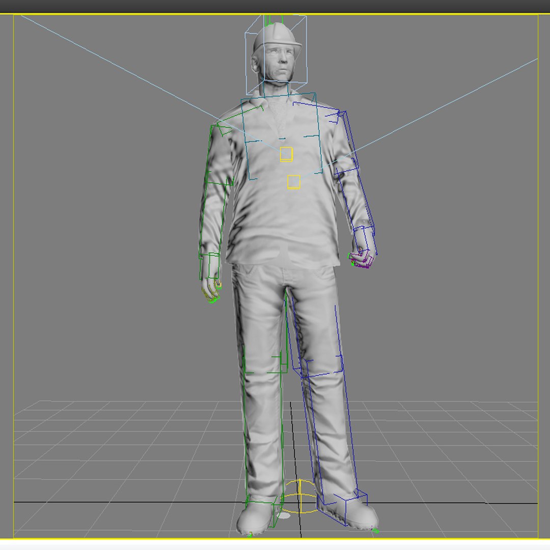 max rigged worker man