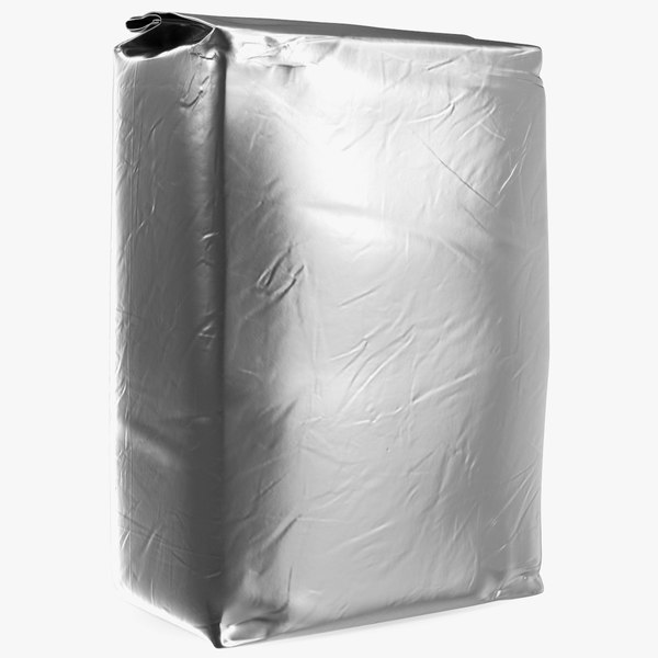 Foil Bag 5lb 3D model - TurboSquid 1723451