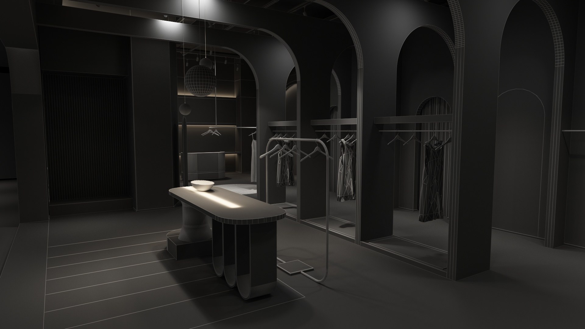 3D Clothing Shop 3 - TurboSquid 2049430