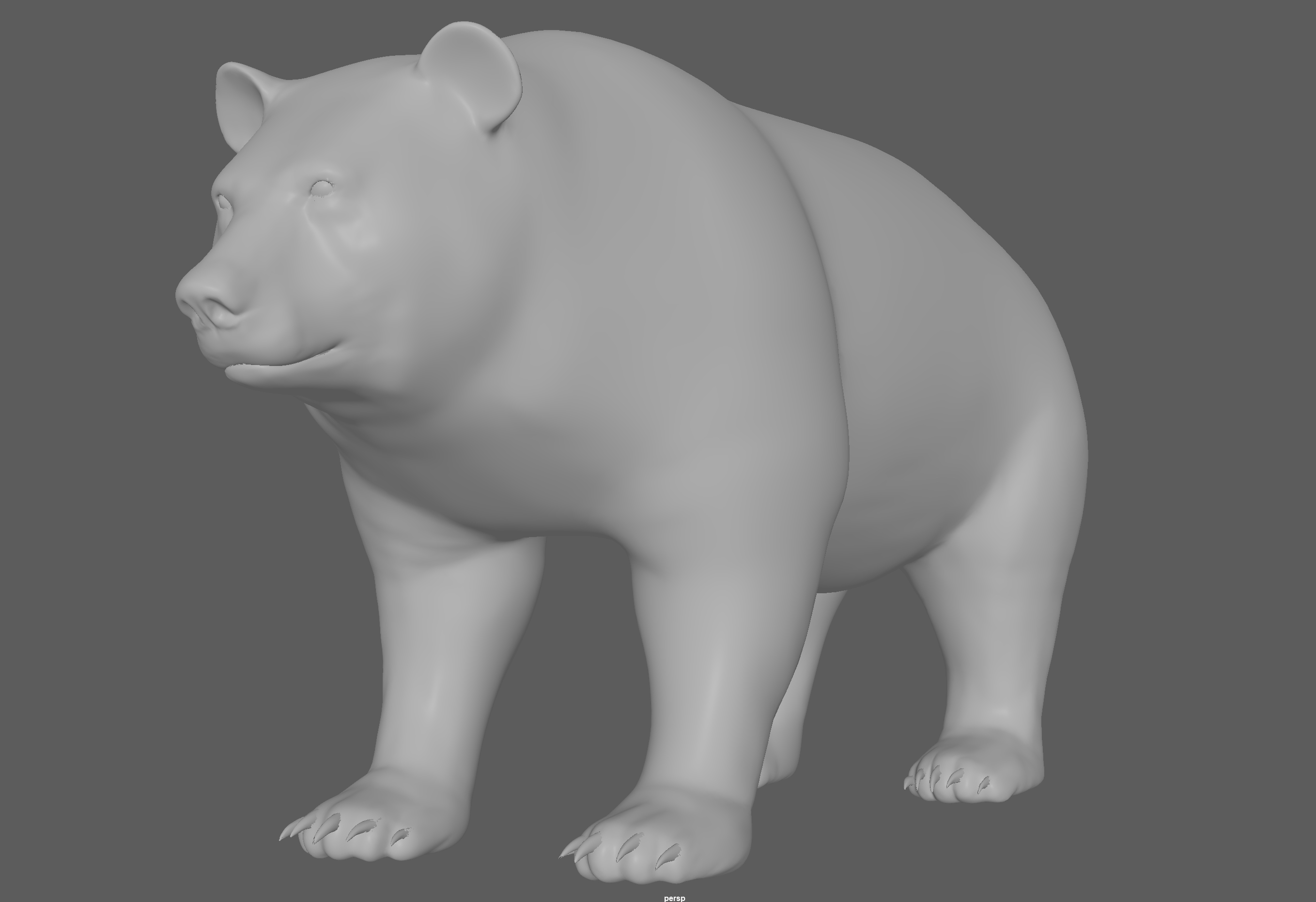 3D Black Bear model - TurboSquid 1832316
