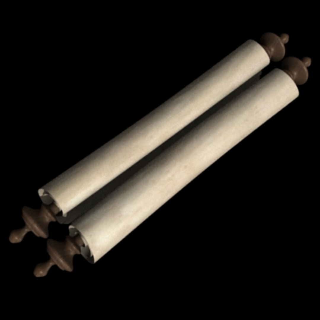 maya paper scroll