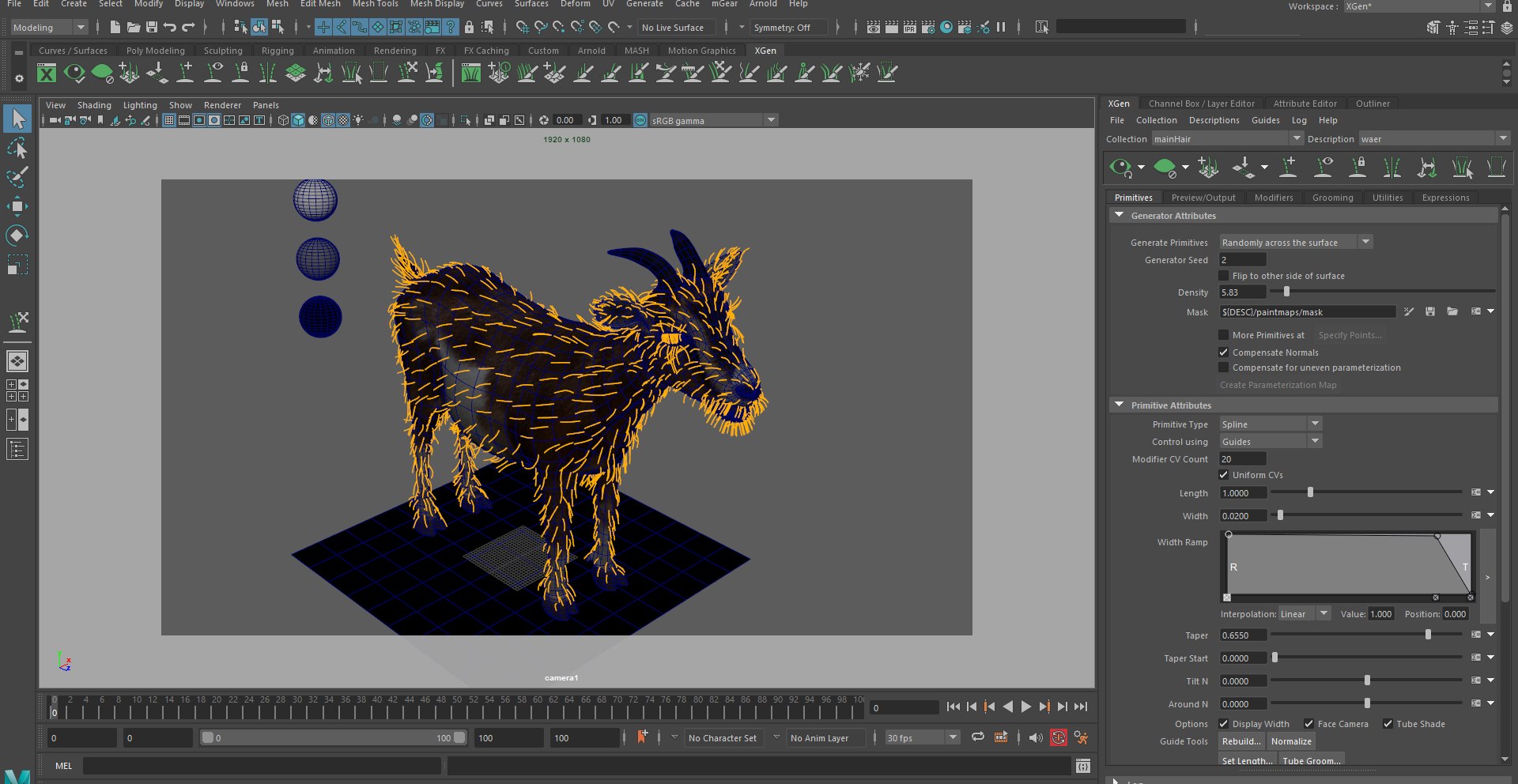 Xgen Fur Model - TurboSquid 1546322
