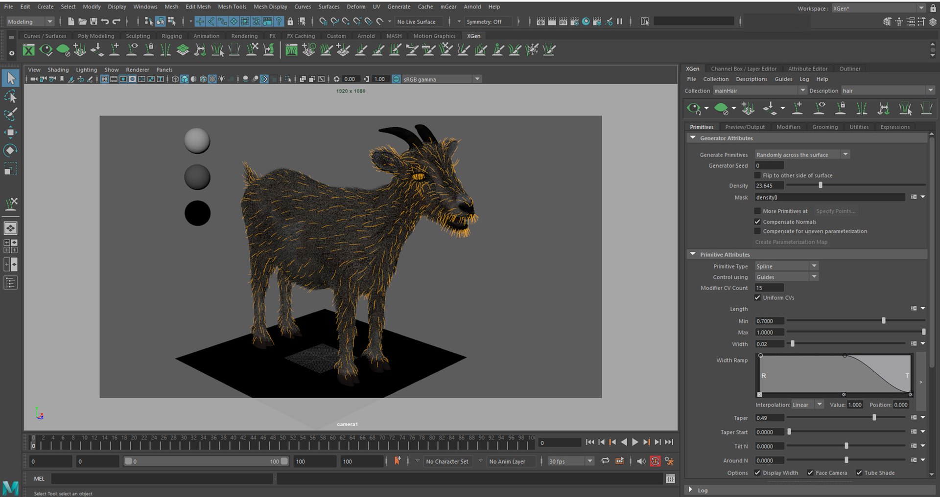 Xgen Fur Model - TurboSquid 1546322