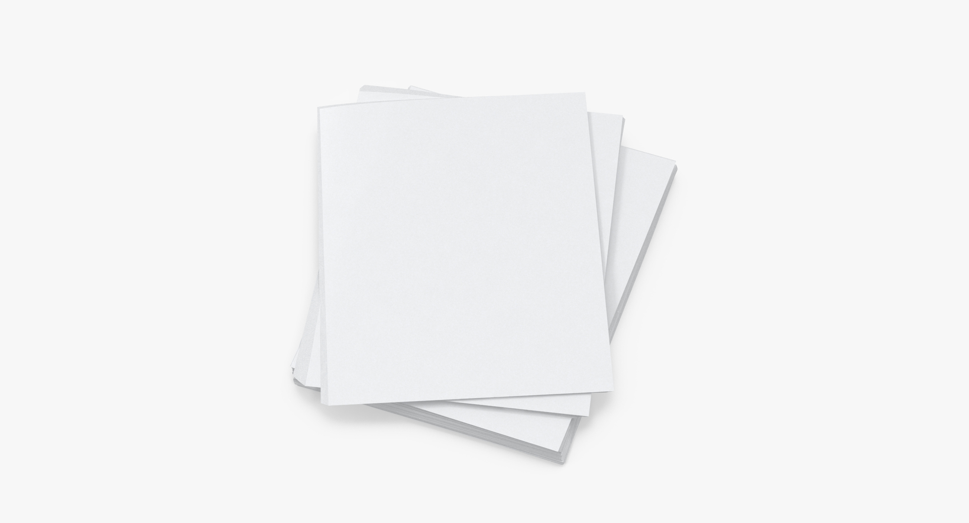 3D Small Stack Paper Sheets - TurboSquid 1206505