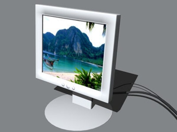 modelo 3d monitor gratis - TurboSquid 258856