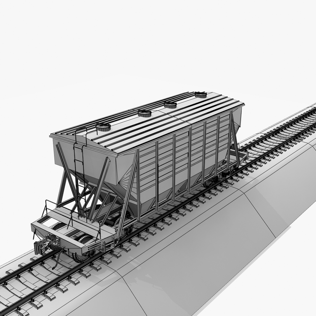 3d Russian Hopper Railway