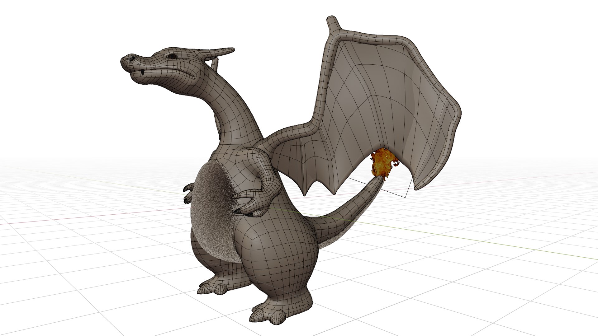 Charizard Model - TurboSquid 1997605