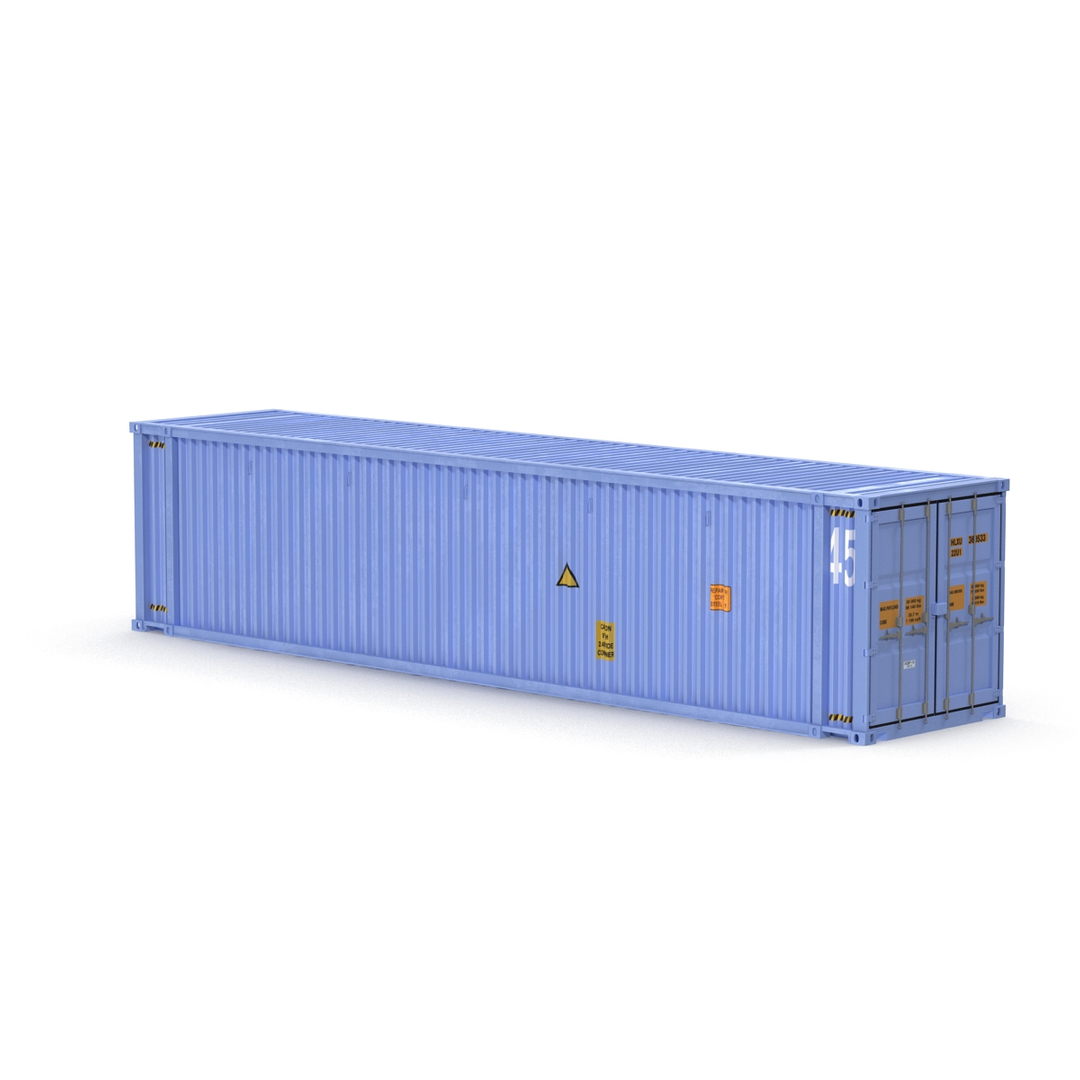 45 Ft Cube Container 3d Max