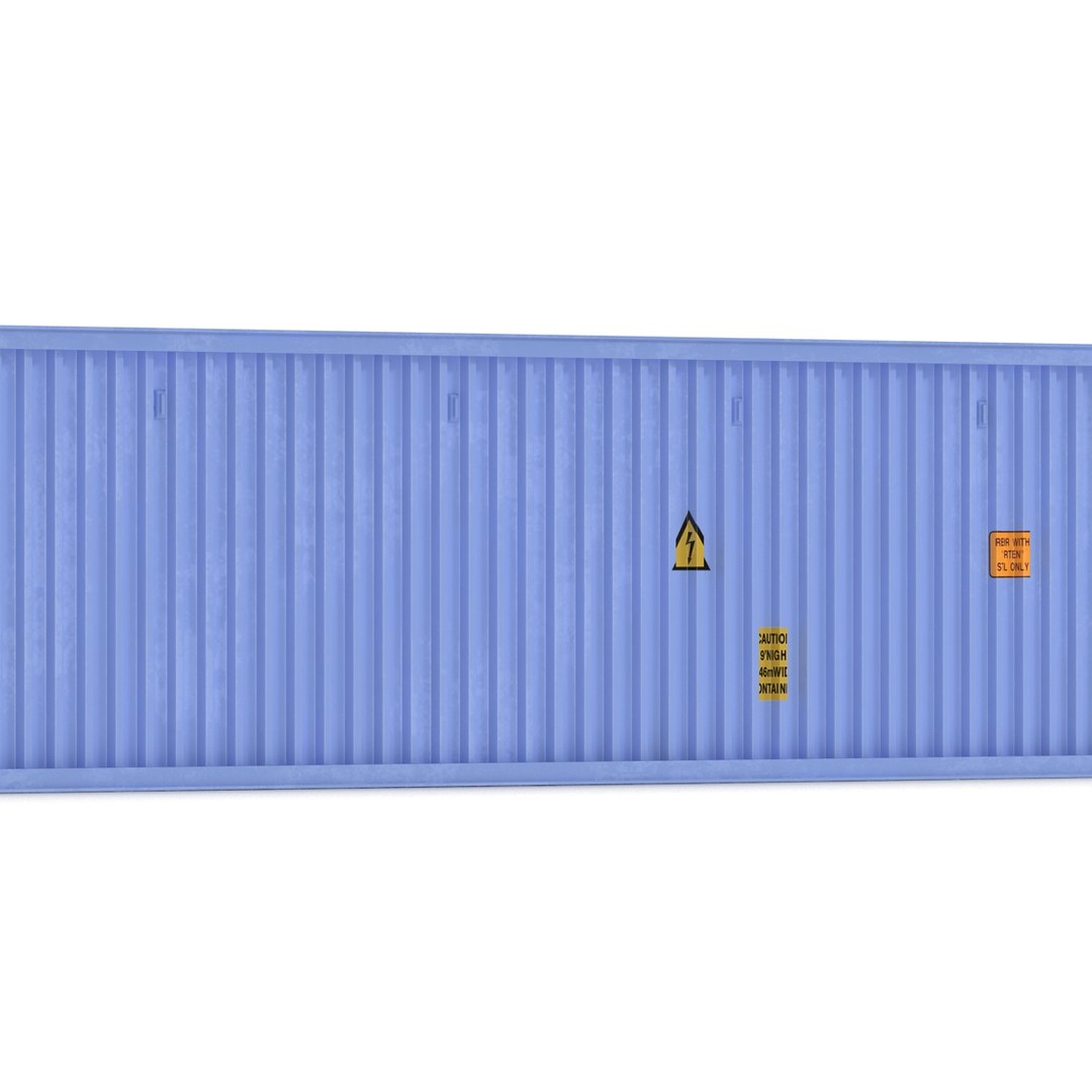 45 Ft Cube Container 3d Max