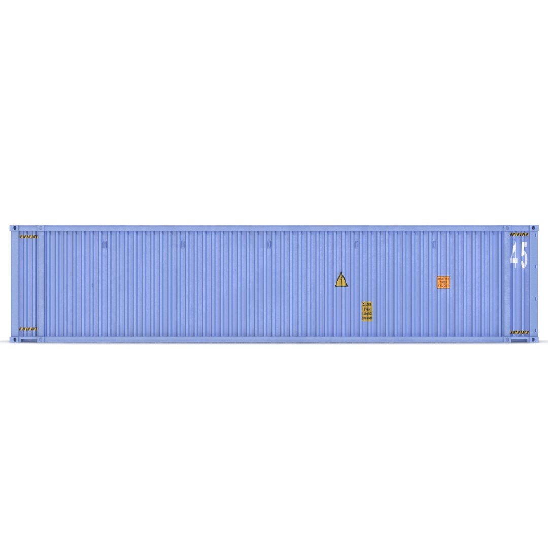 45 Ft Cube Container 3d Max