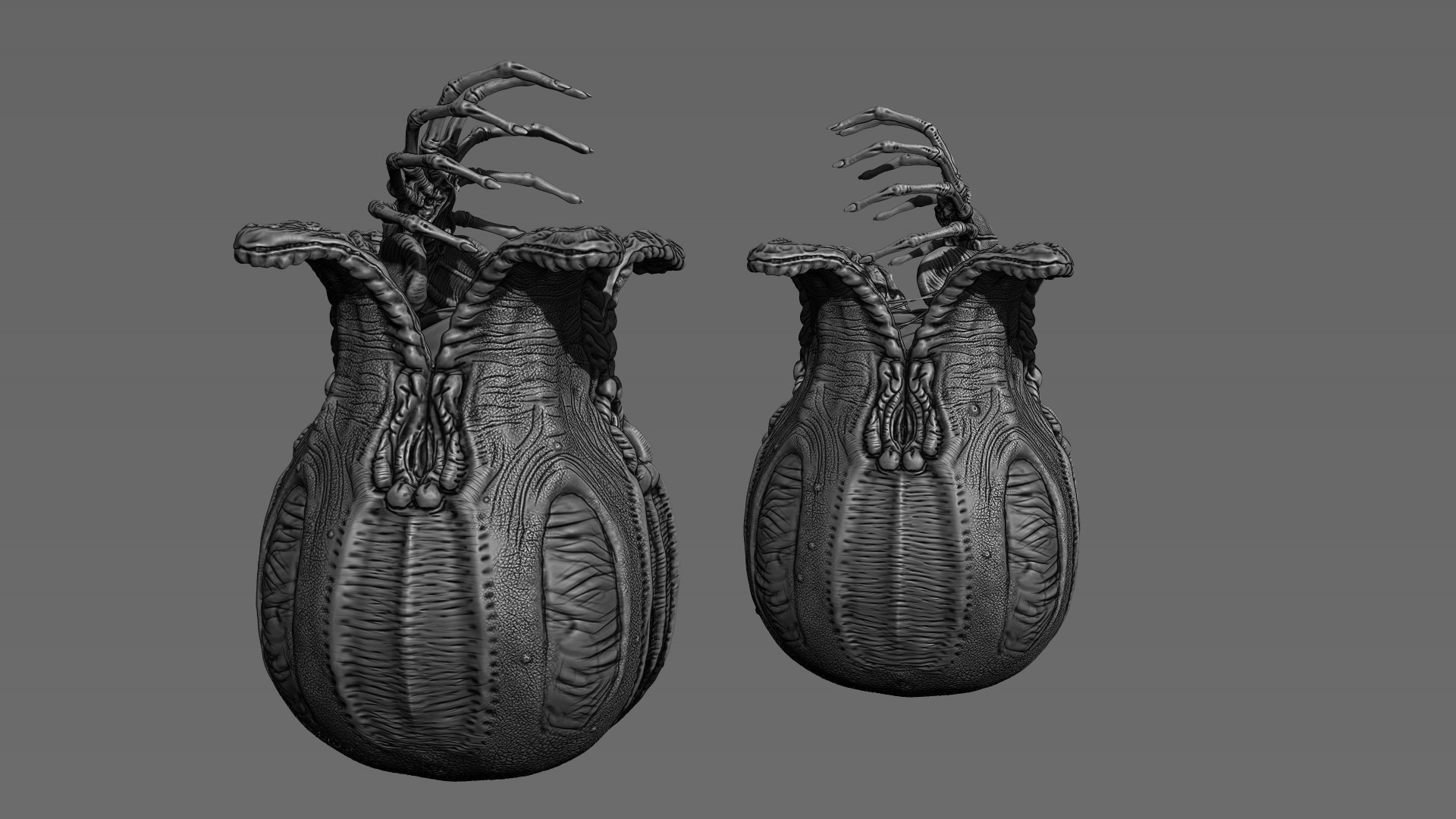 3D Ovomorph Alien Egg - TurboSquid 2117103