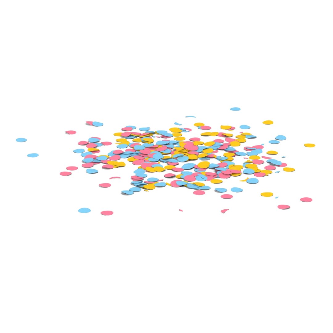 confetti colors 3d 3ds