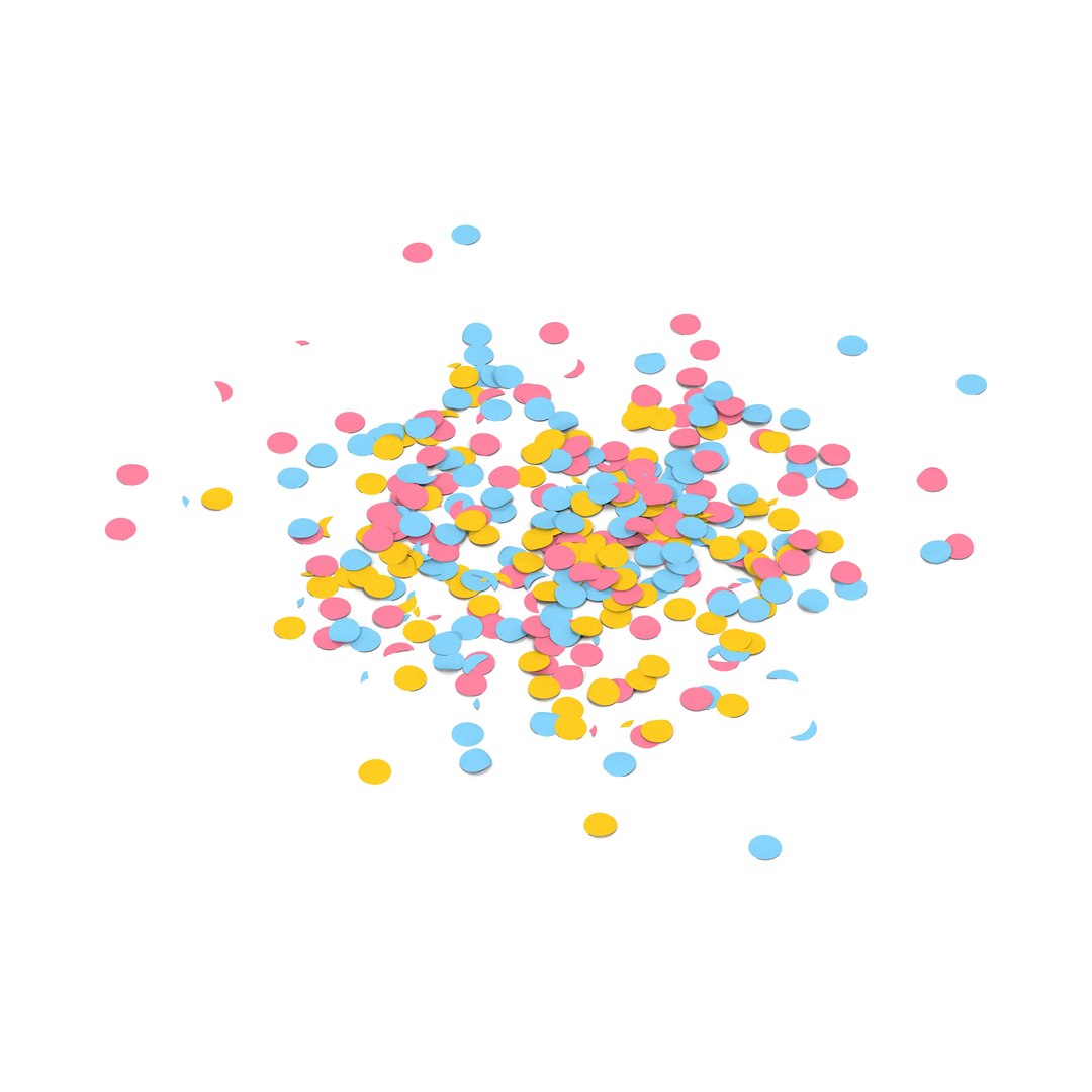 Confetti Colors 3d 3ds