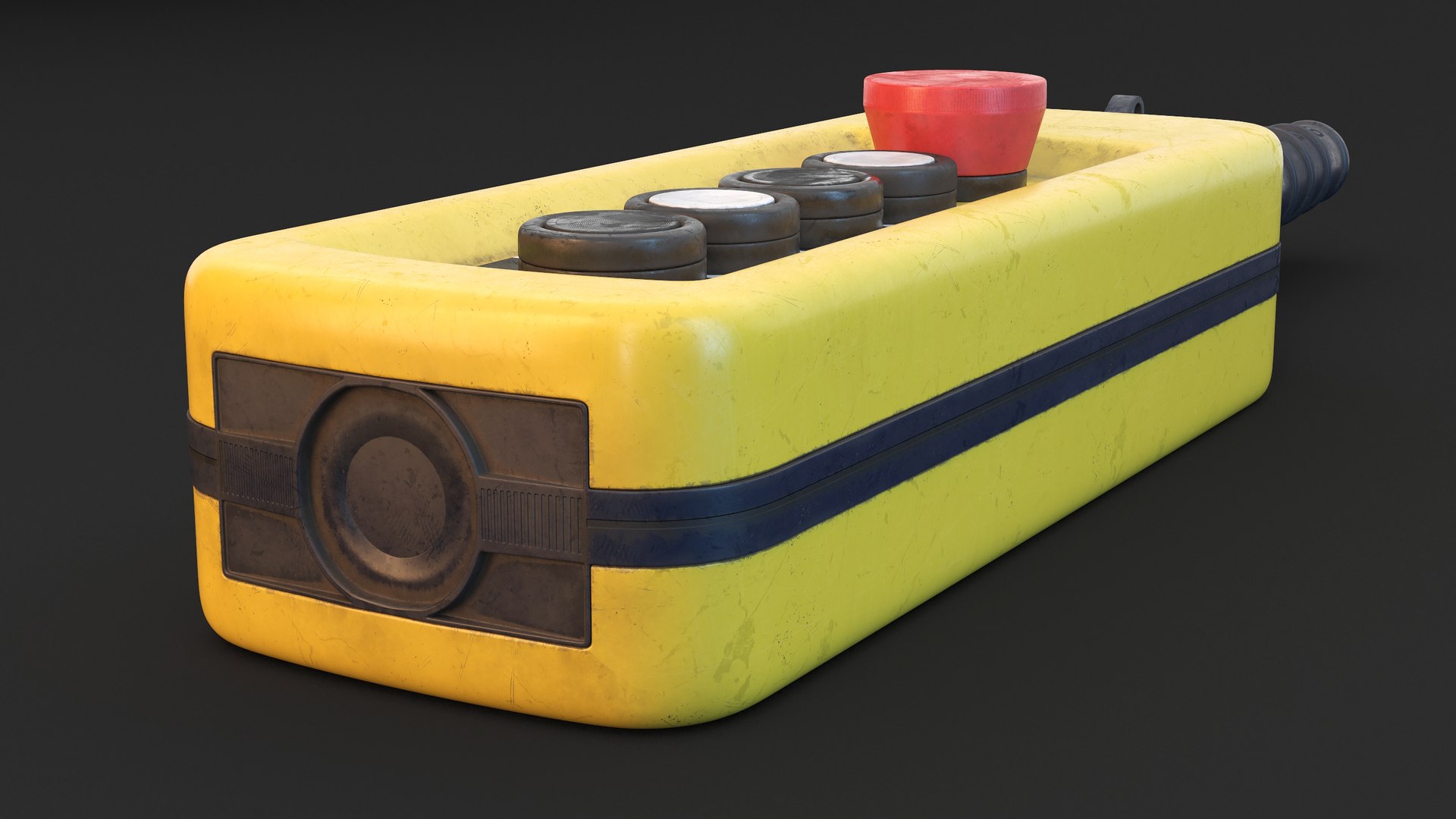 3D Model Pendant Push Button PBR - TurboSquid 1887577