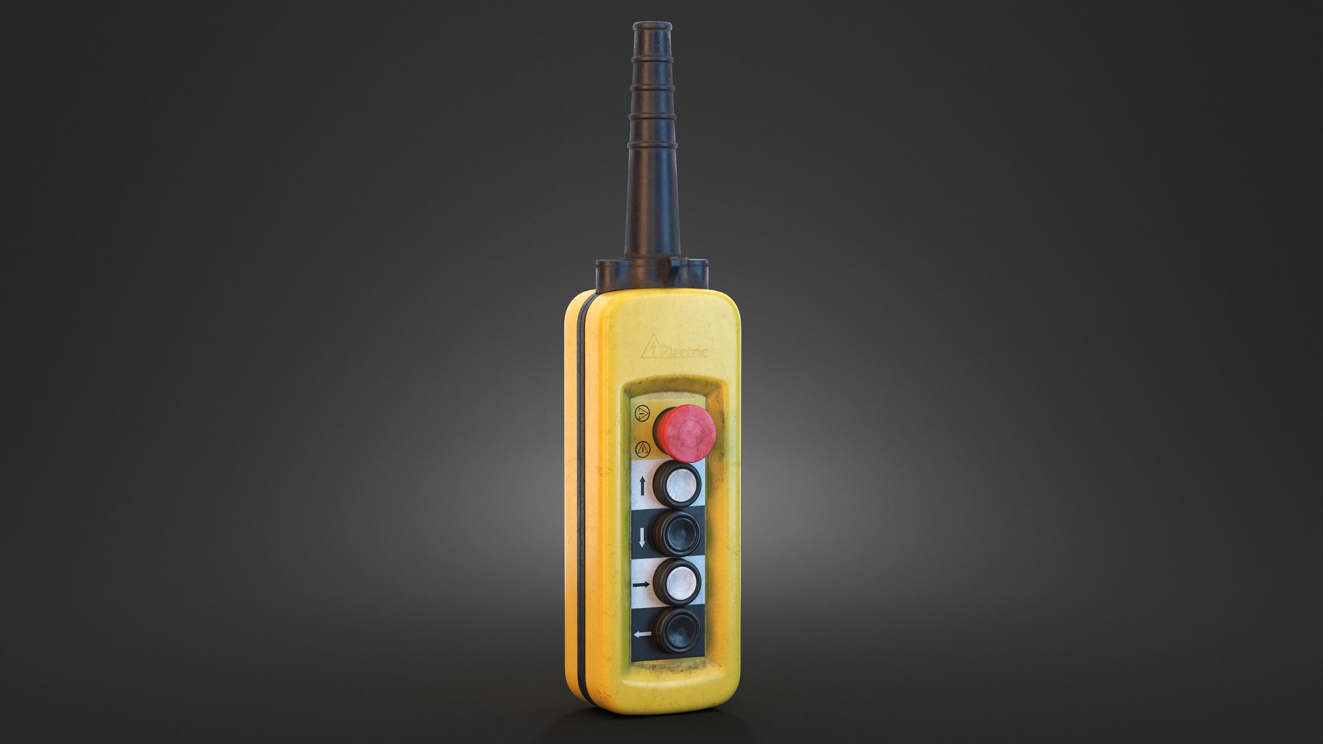 3D model Pendant Push Button PBR - TurboSquid 1887577