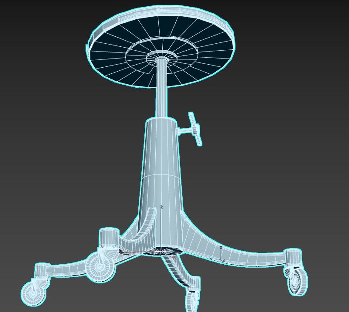 Old Rusted Stool 3D Model - TurboSquid 2093253