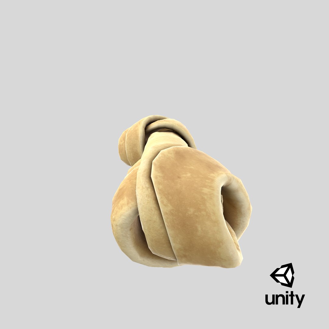 Raw Hide Bone 02 3D Model - TurboSquid 1153423