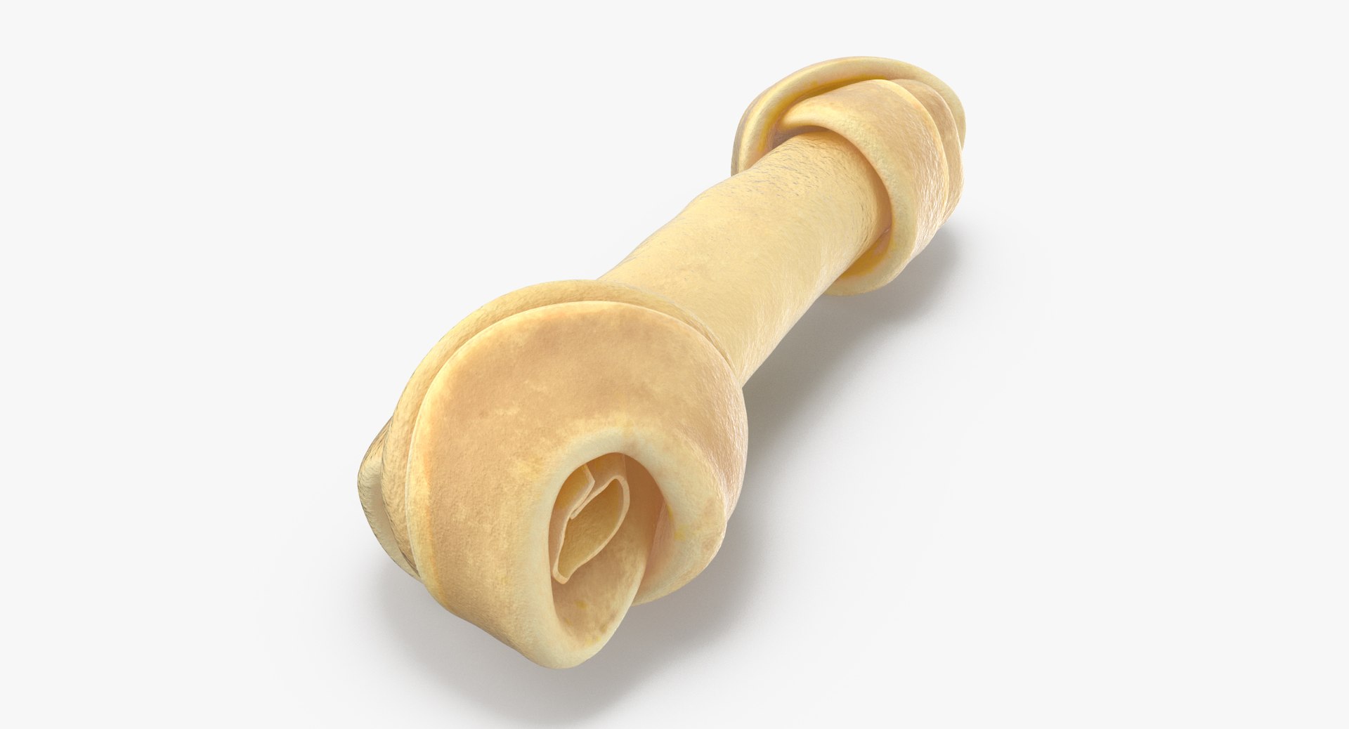 Raw Hide Bone 02 3D Model - TurboSquid 1153423