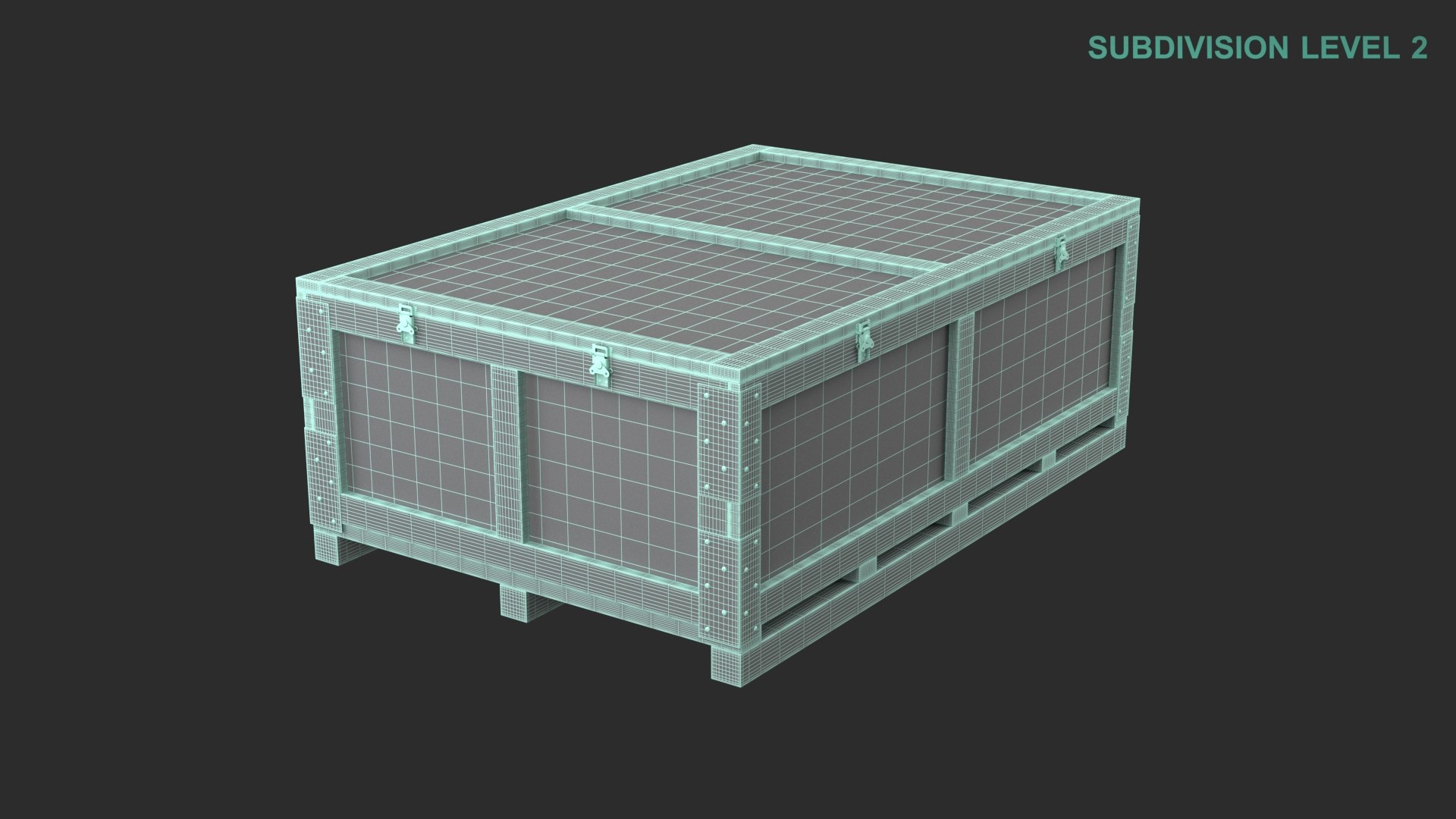 Shipping Crate 3D Model - TurboSquid 2042583