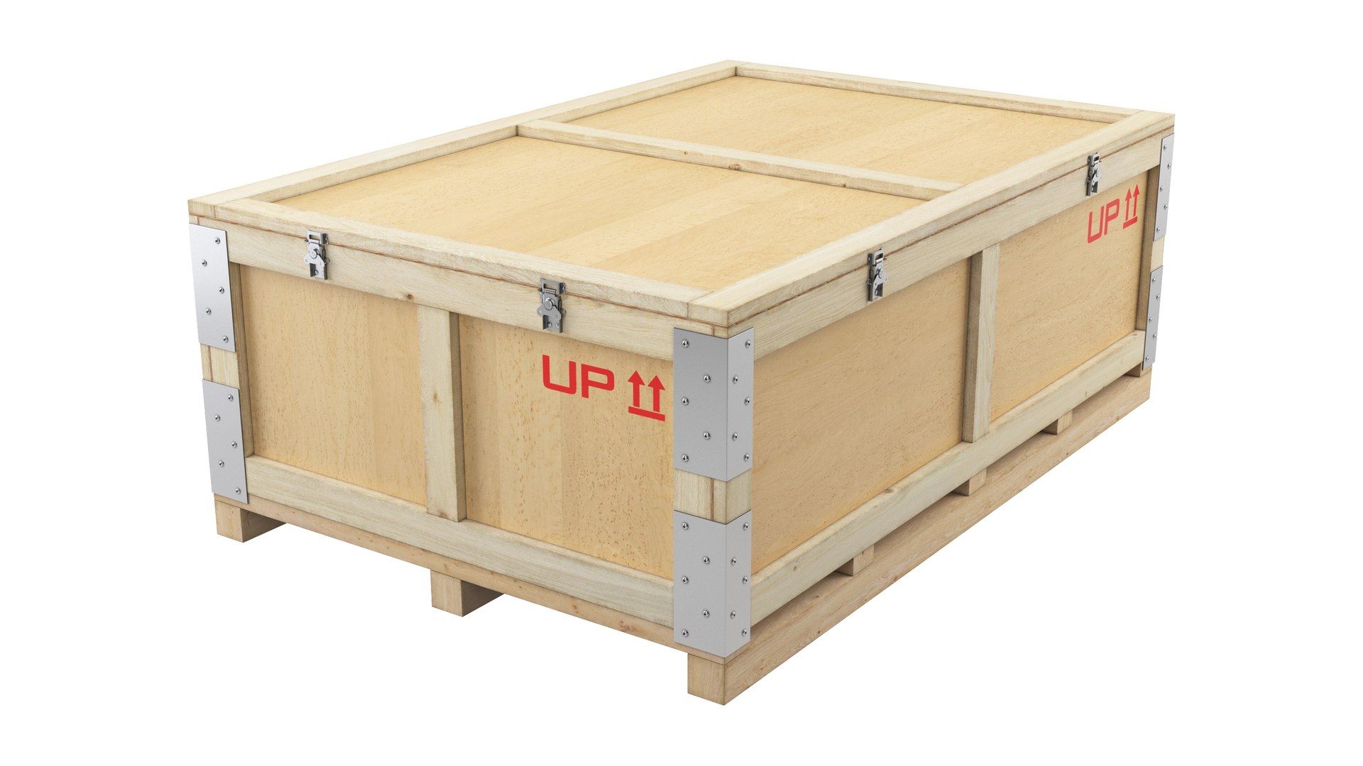 Shipping Crate 3D Model - TurboSquid 2042583