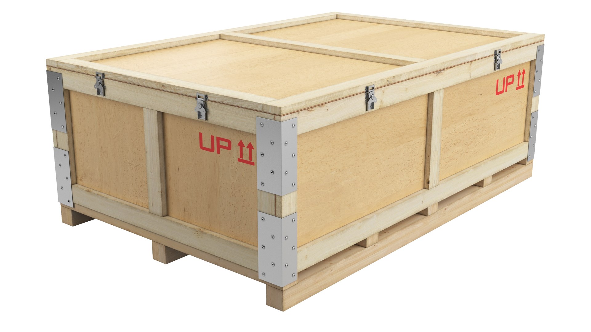 Shipping Crate 3D Model - TurboSquid 2042583