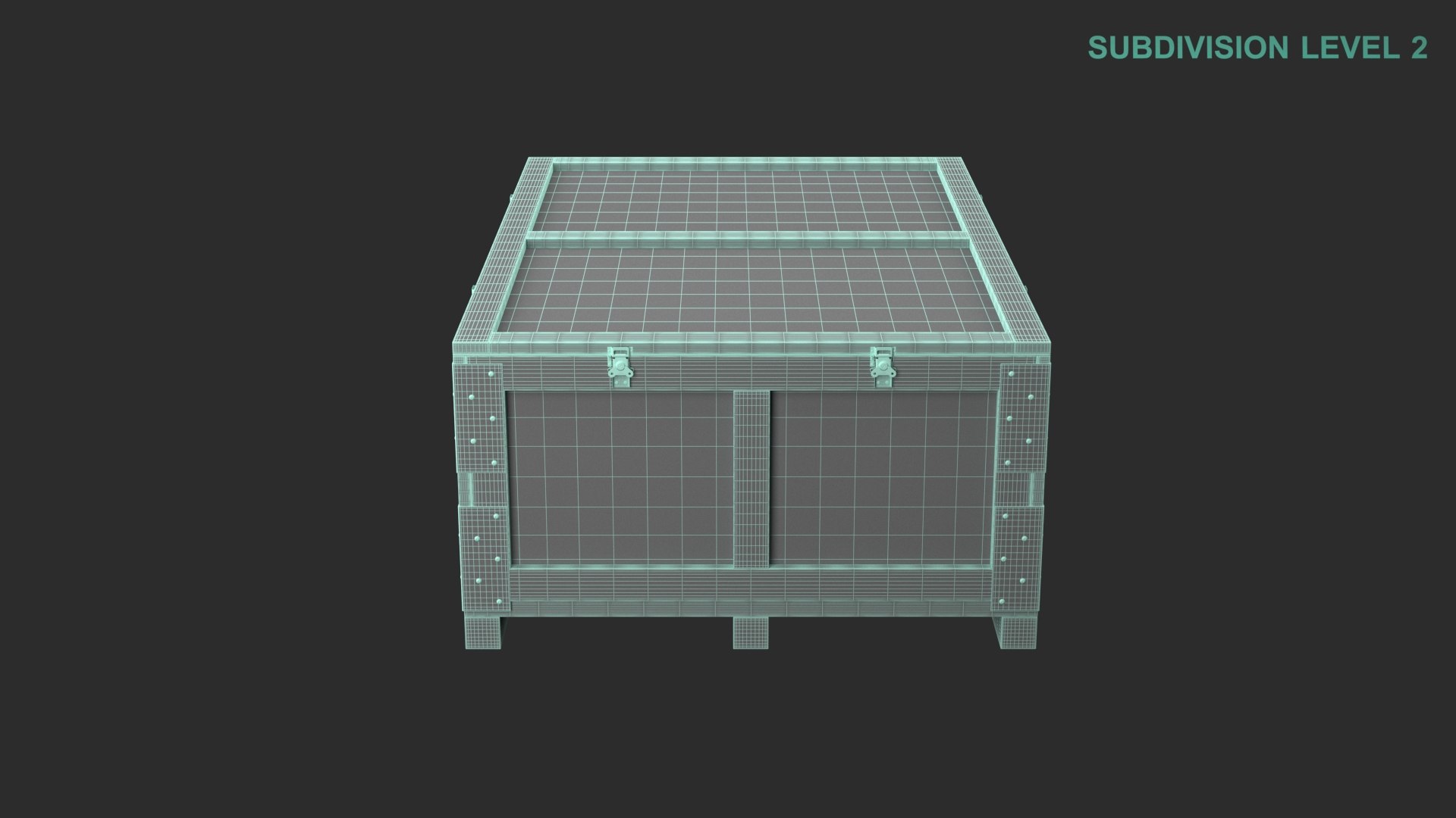 Shipping Crate 3D Model - TurboSquid 2042583